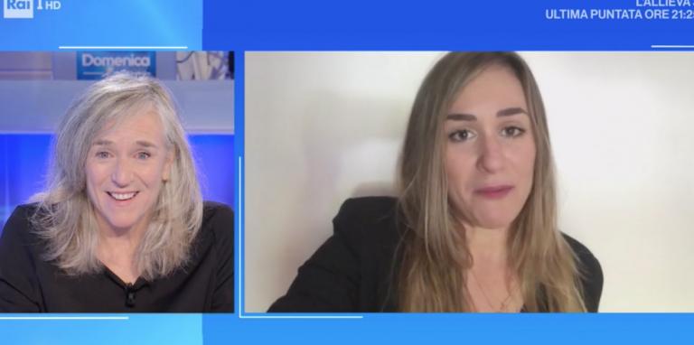 Giovanna Botteri commossa dal messaggio della figlia a Domenica In ...