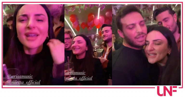 arisa e vito alla festa di barbara d'urso - Ultime Notizie Flash