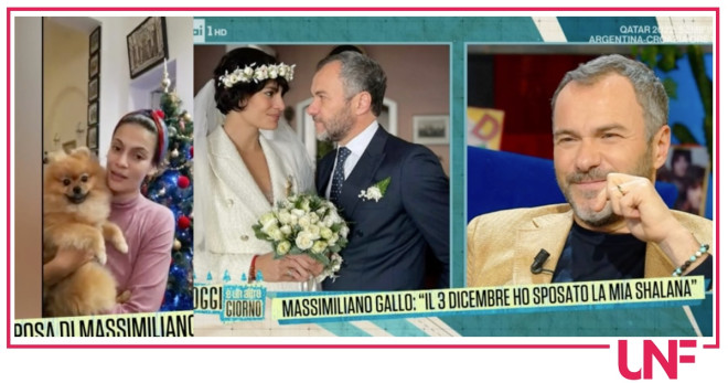 La dichiarazione d'amore di Massimiliano Gallo a sua moglie lo commuove - Ultime Notizie Flash