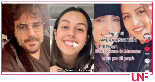Ambra e Francesco Renga commentano il video della figlia - Ultime ...
