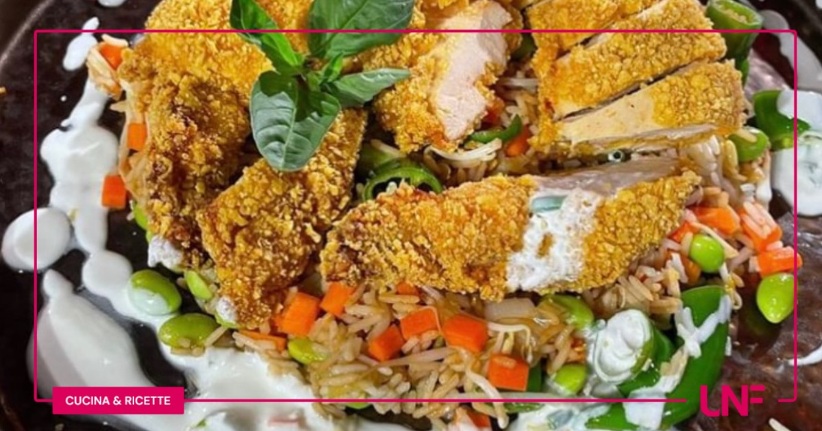 Chicken supreme with oriental salad, Antonio Paolino's recipe ...