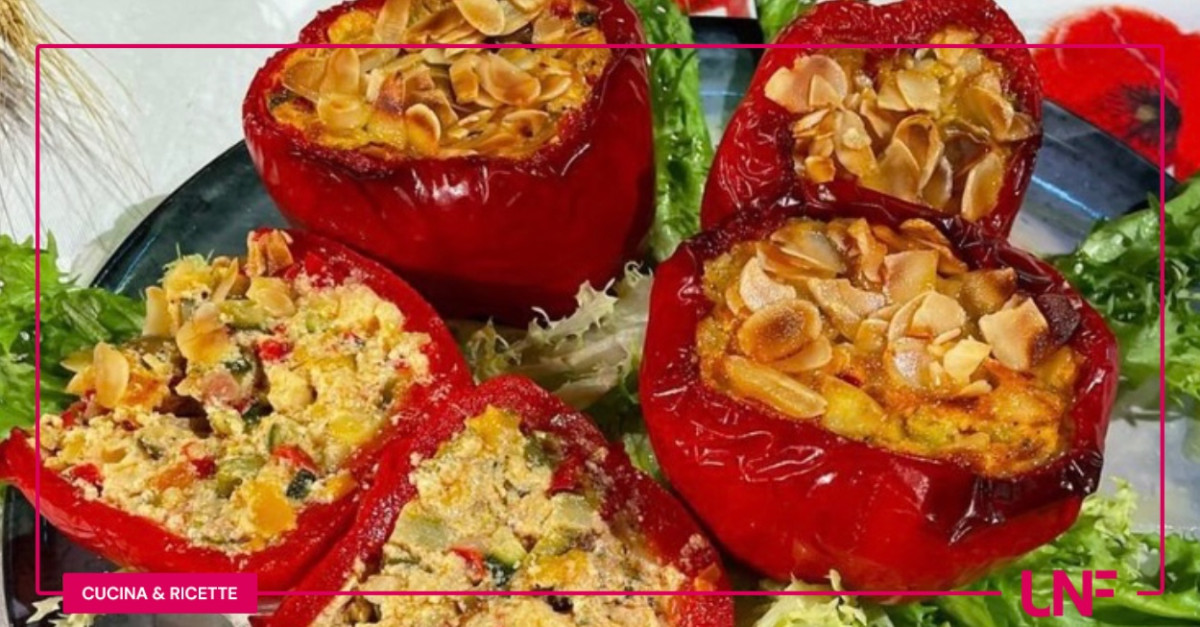 Peperoni ripieni cremosi al forno, la ricetta di Daniele Persegani ...