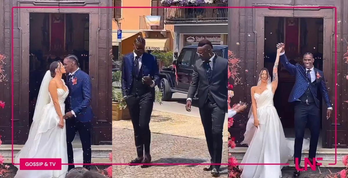 Enock Barwuah e Giorgia sposi: il matrimonio oggi con Mario Balotelli ...