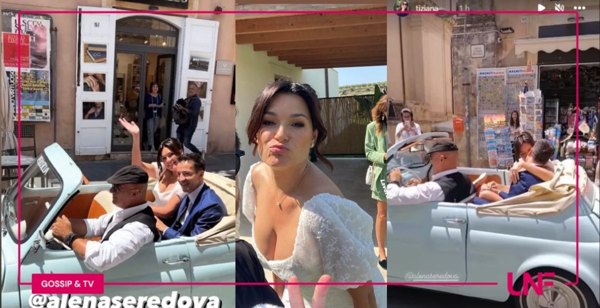 Alena Seredova e Alessandro Nasi sposi: il matrimonio a Noto - Ultime ...