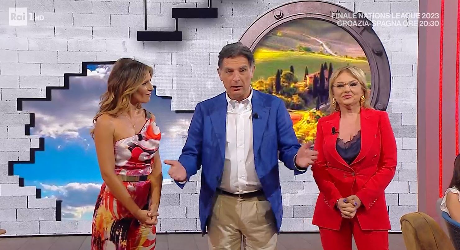 Tiberio Timperi e la rivelazione che non ti aspetti: "Patito il freddo ...