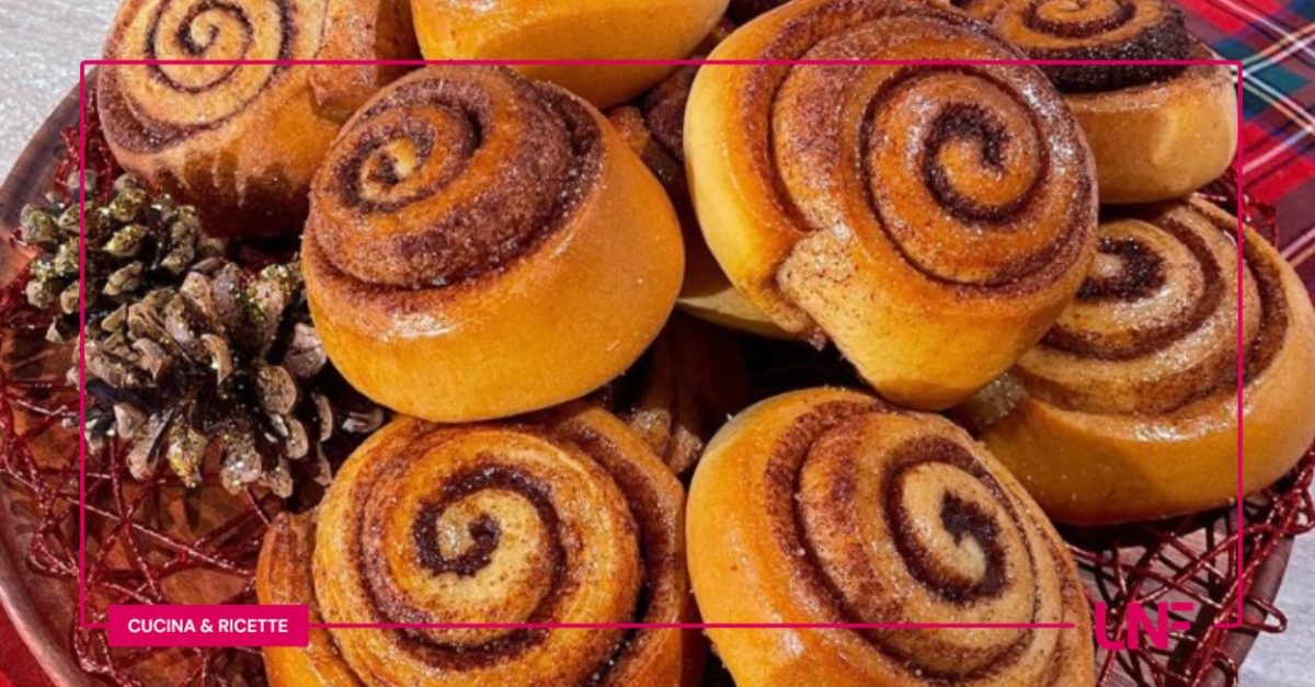 Dolci di Natale di Fulvio Marino, girelle alla cannella, la ricetta ...