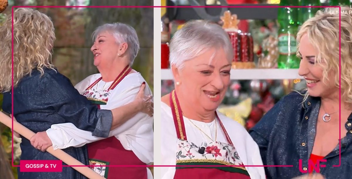 Il dolce regalo per Antonella Clerici: Alessandra Spisni le ridona il ...