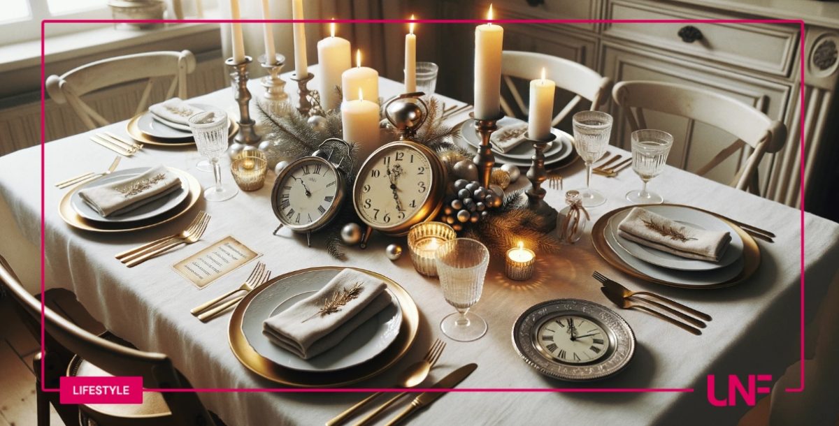 Come apparecchiare la Tavola di Capodanno a tema "tempo" - Ultime ...