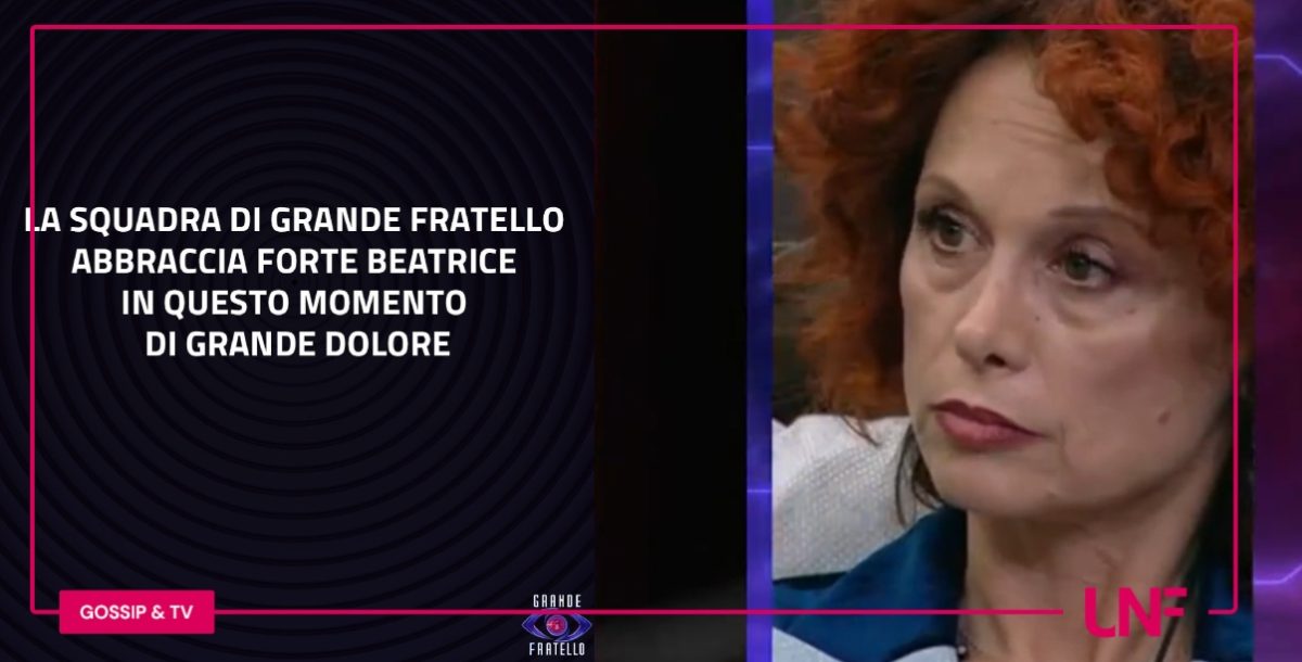 La produzione del Grande Fratello pubblica un messaggio per Beatrice ...