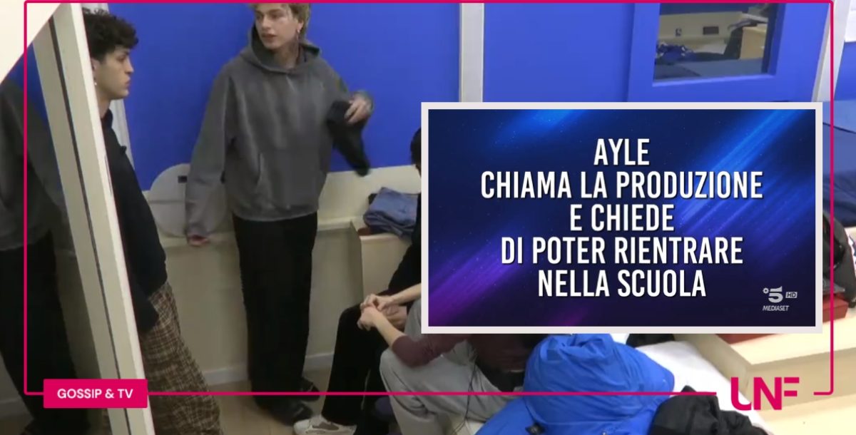 Ayle esce dalla scuola di Amici 23 ma poi vuole tornare: "pagliacciata ...