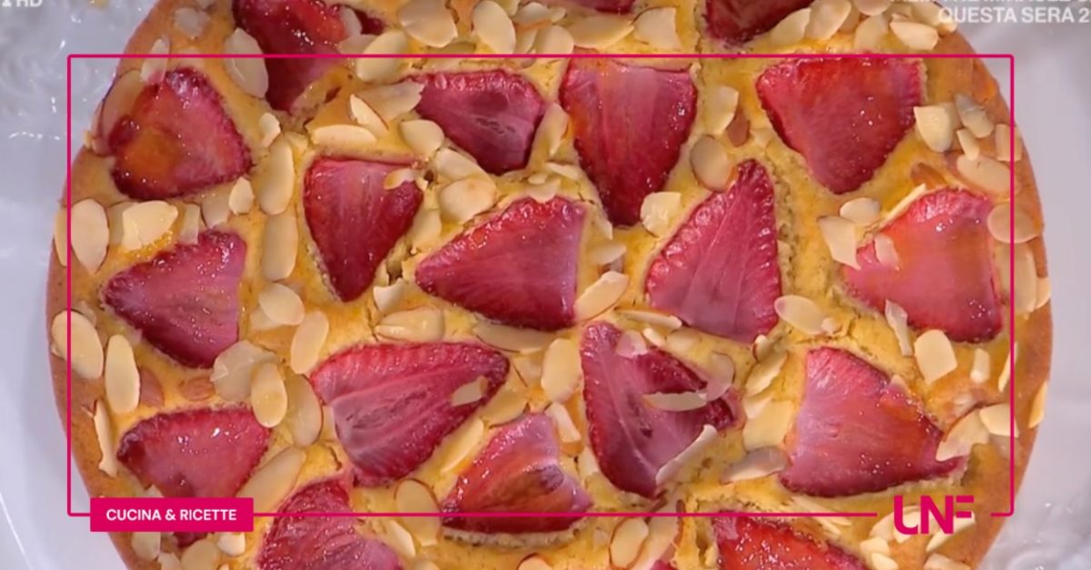 Torta soffice alle fragole, la ricetta di Luca Perego che conquista ...