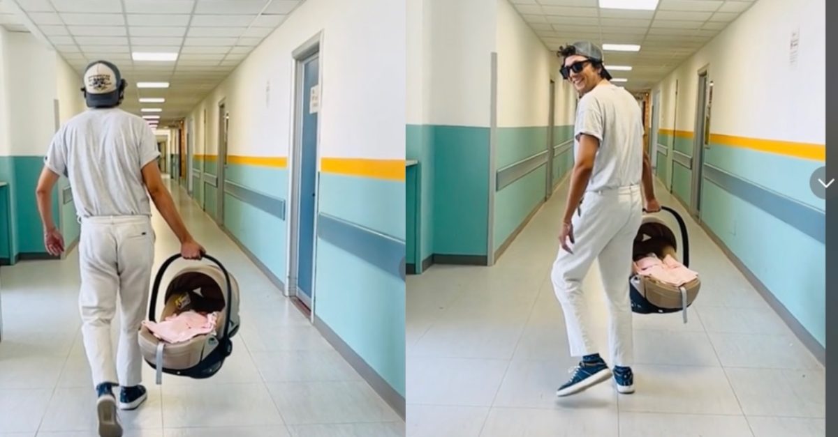 Ermal Meta a casa con la piccola Fortuna, inizia l'avventura più bella ...