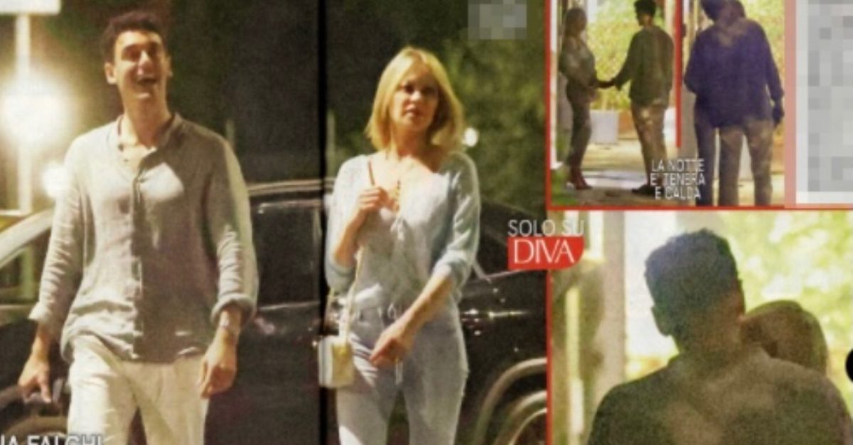 Anna Falchi pizzicata a Roma con il nuovo fidanzato, psicologo, ben più ...