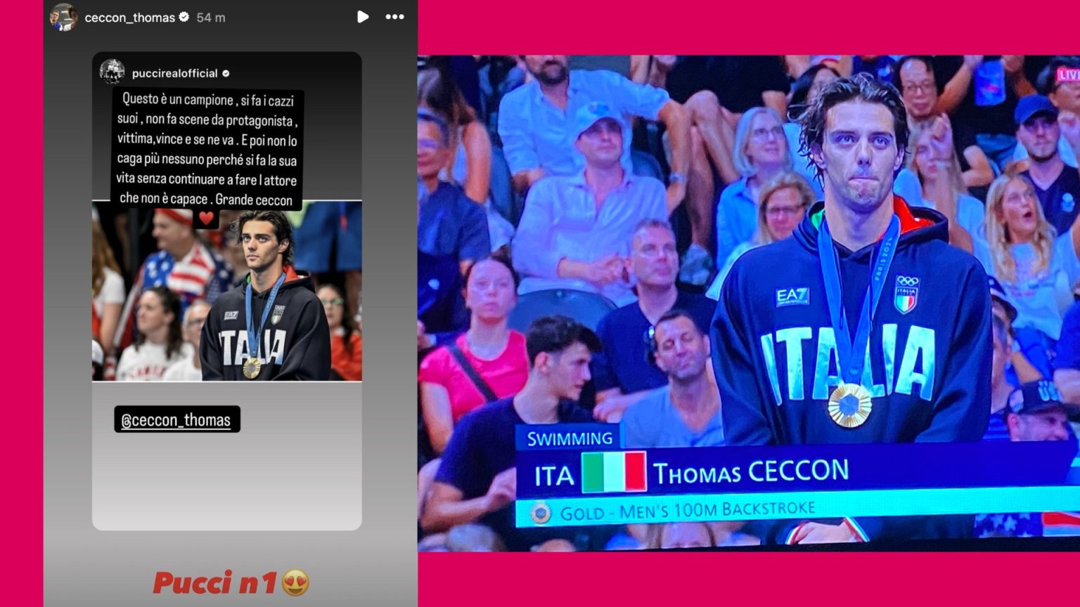 Thomas Ceccon contro Tamberi: condivide un post di Pucci e innesca la ...