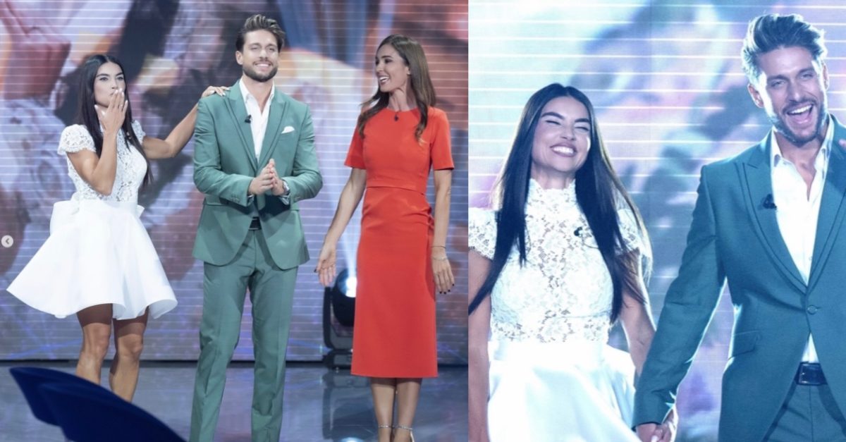 Teresa Langella e Andrea Dal Corso a Verissimo dopo il matrimonio ...