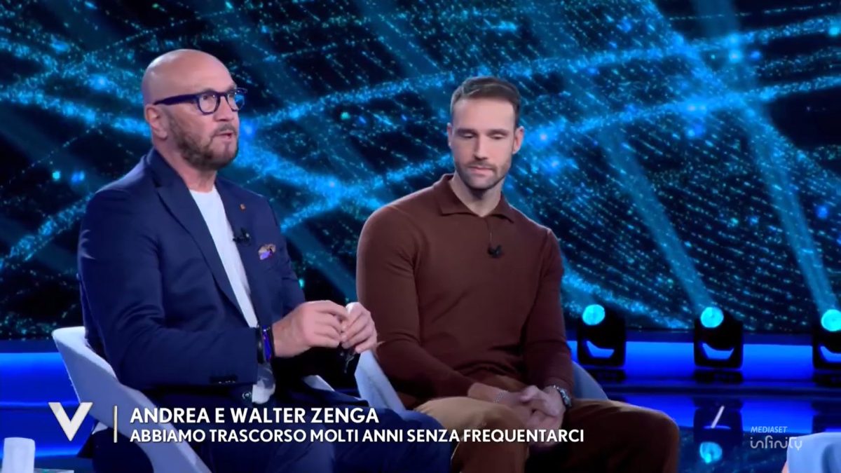Walter e Andrea Zenga a Verissimo: le sofferenze di un figlio e quelle ...
