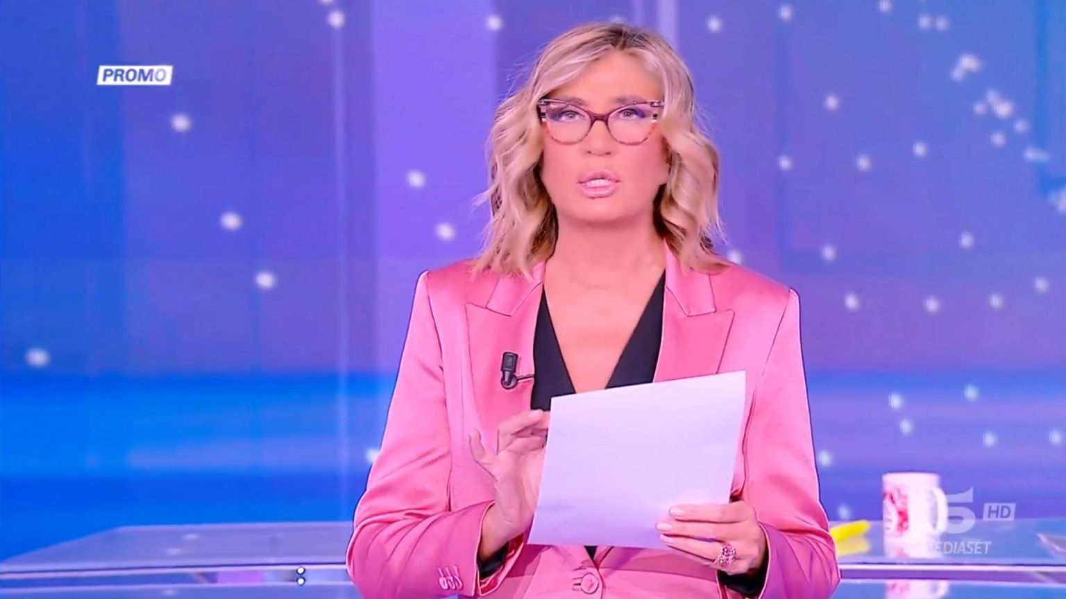 Myrta Merlino in onda con Pomeriggio 5 puntata speciale nel giorno ...