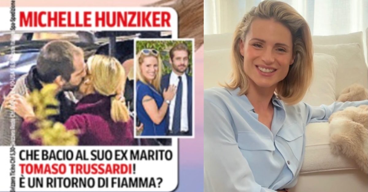 Michelle Hunziker e Tomaso Trussardi di nuovo insieme? Le foto mostrano ...