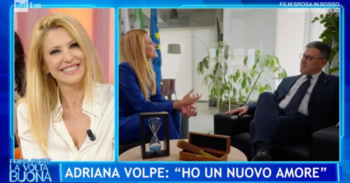 Adriana Volpe ha un nuovo importante amore. Ecco chi è il suo nuovo compagno - Ultime Notizie Flash