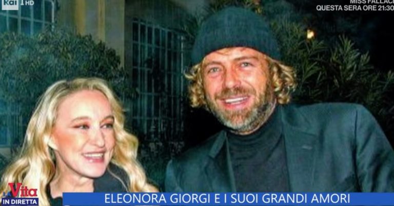 Massimo Ciavarro è rimasto vicino a Eleonora Giorgi fino alla fine ...