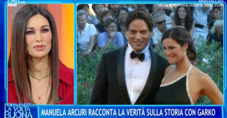 Manuela Arcuri racconta la relazione con Gabriel Garko, sicura di quell'amore così reale ...
