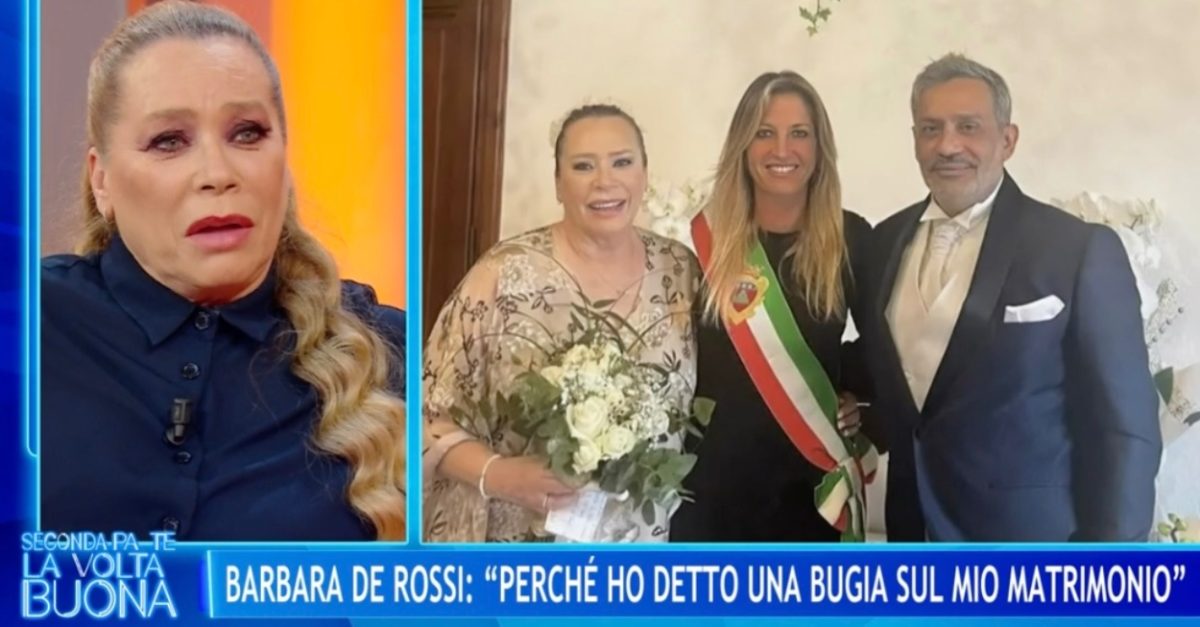Barbara De Rossi, il matrimonio con Simone Fratini che voleva tenere ...