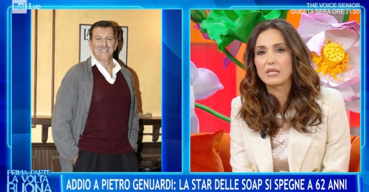 La morte di Pietro Genuardi ha sconvolto Caterina Balivo: "Doveva fare ...