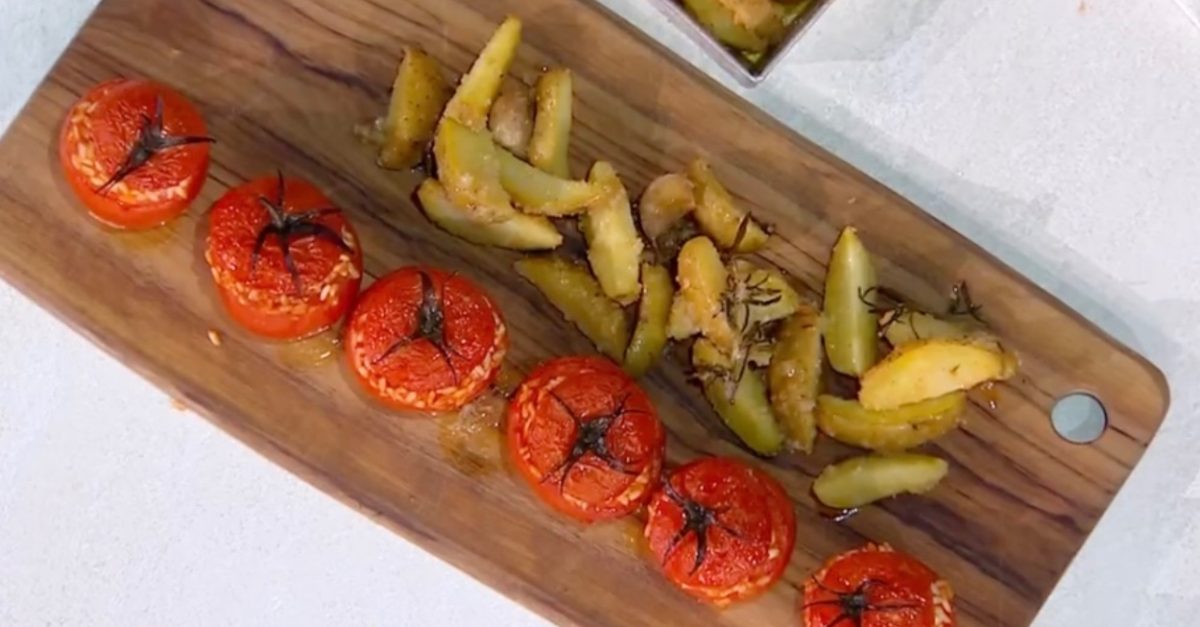 I pomodori di riso e patate con la ricetta di Gian Piero Fava che ...