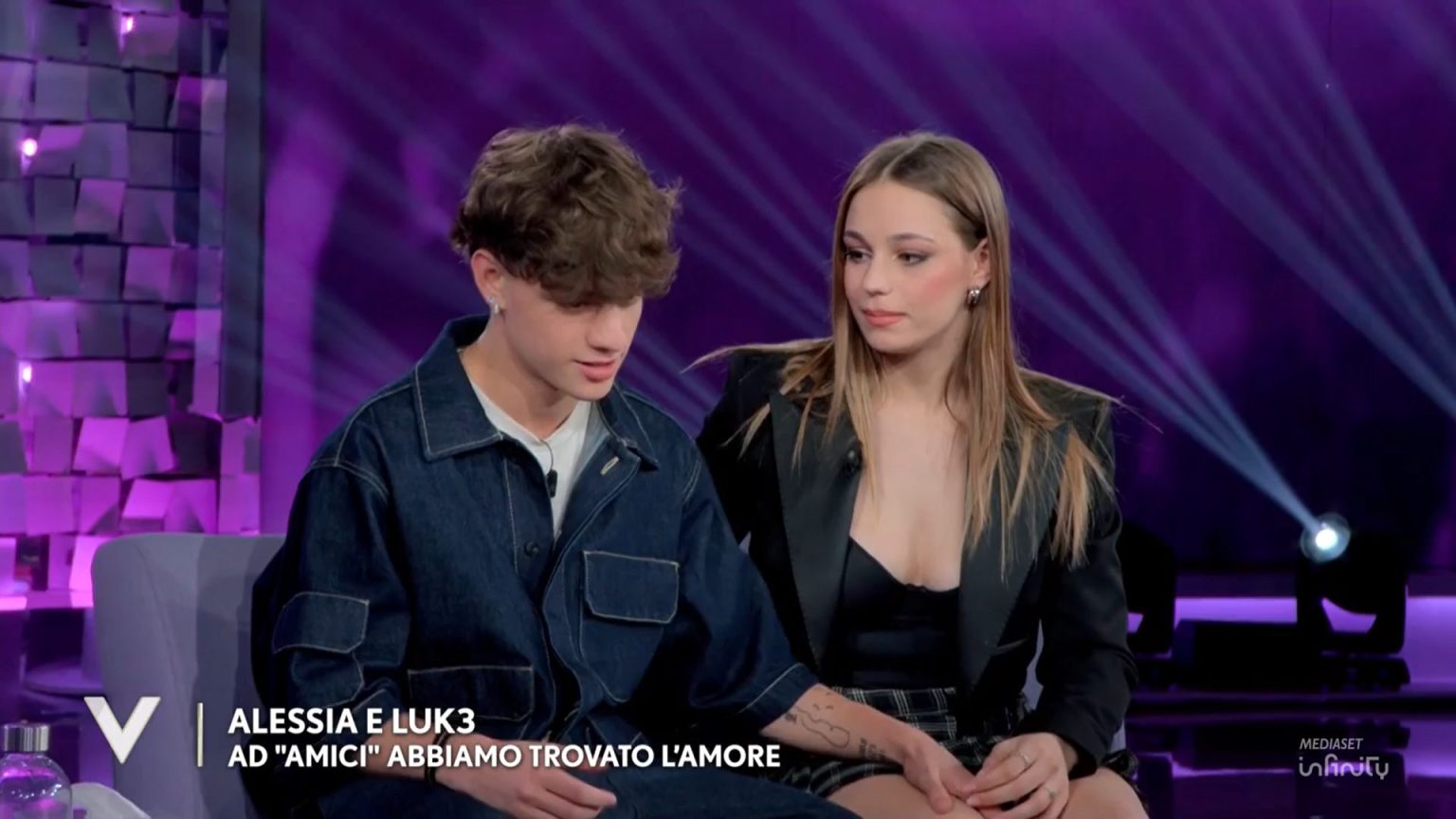 Alessia e Luk3 felicissimi a Verissimo ma c'è chi parla di liti in pubblico - Ultime Notizie Flash