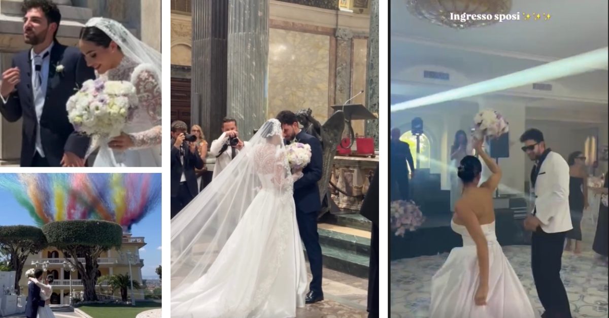 Il matrimonio di Gabriela Chieffo e Giuseppe Ferrara, tra gli invitati gli ex di Temptation ...