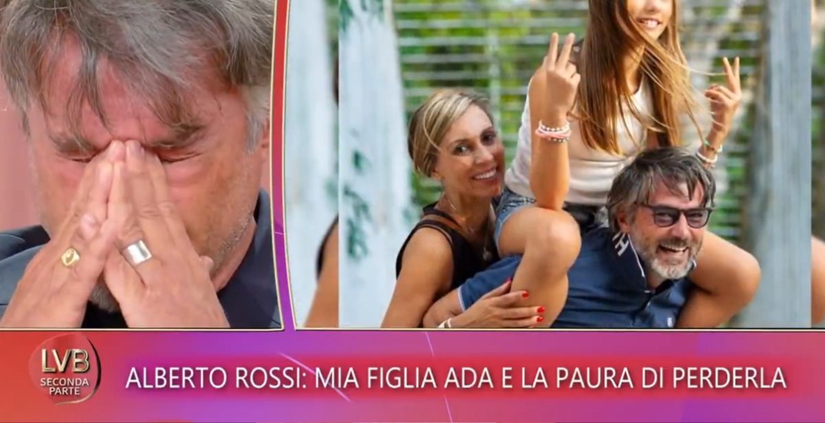 Alberto Rossi in lacrime in tv racconta il suo dramma: "ho rischiato di perdere mia figlia ...