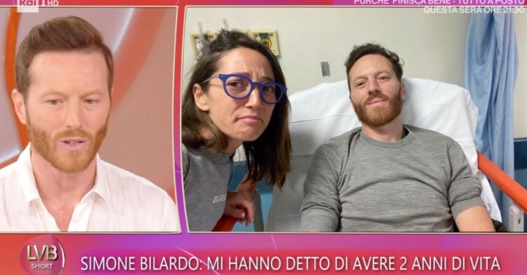 Simone Bilardo scopre due tumori dopo una caduta, la sua energia a La ...
