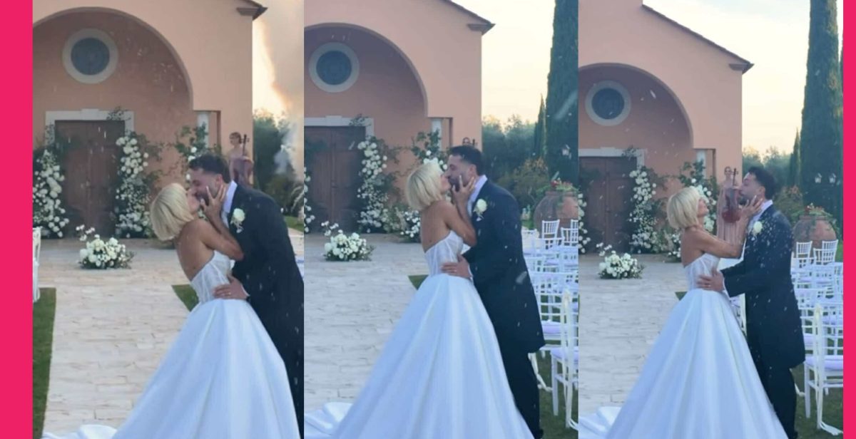 Veronica Peparini e Andreas Muller bellissimi nel giorno del matrimonio ...