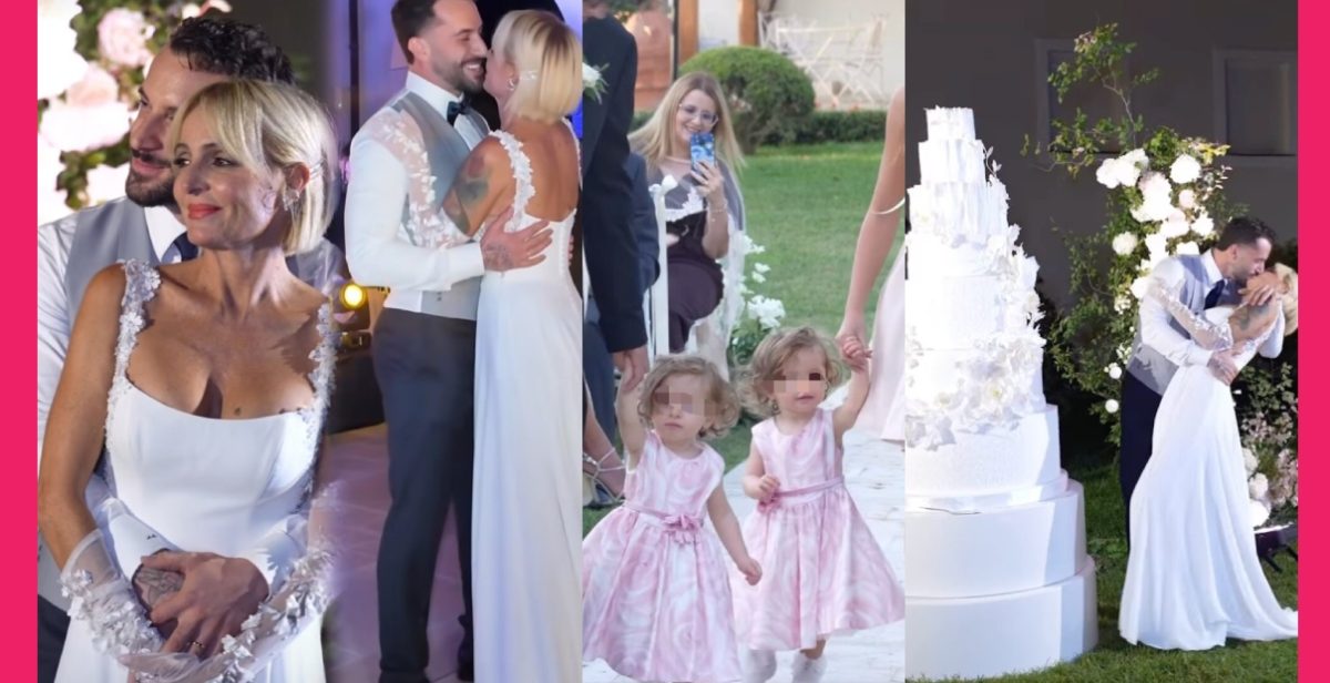 Gli abiti da sposa di Veronica Peparini nel giorno del matrimonio con Andreas Muller - Ultime ...