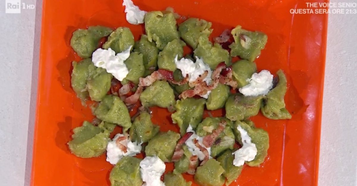 Andrea Mainardi fa i malfatti verdi con burrata e acciughe e parla ...