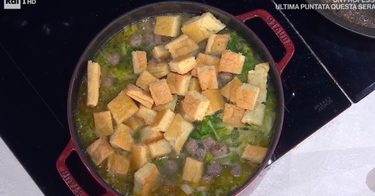 E' sempre mezzogiorno: Davide Nanni fa la zuppa di Natale, ricetta ...