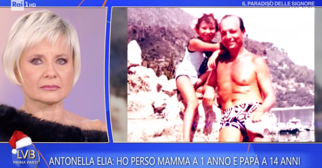 Antonella Elia, il suo tragico passato raccontato a La volta buona ...