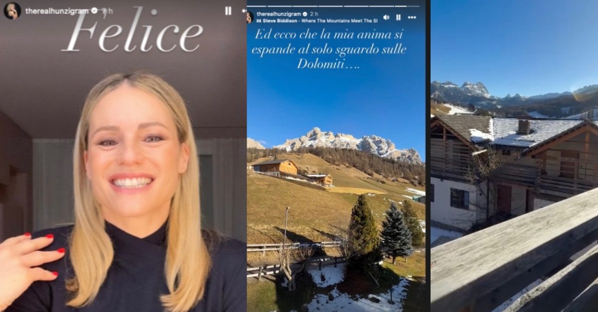 Michelle Hunziker felice nel suo posto del cuore ma con lei c’è Eros o ...