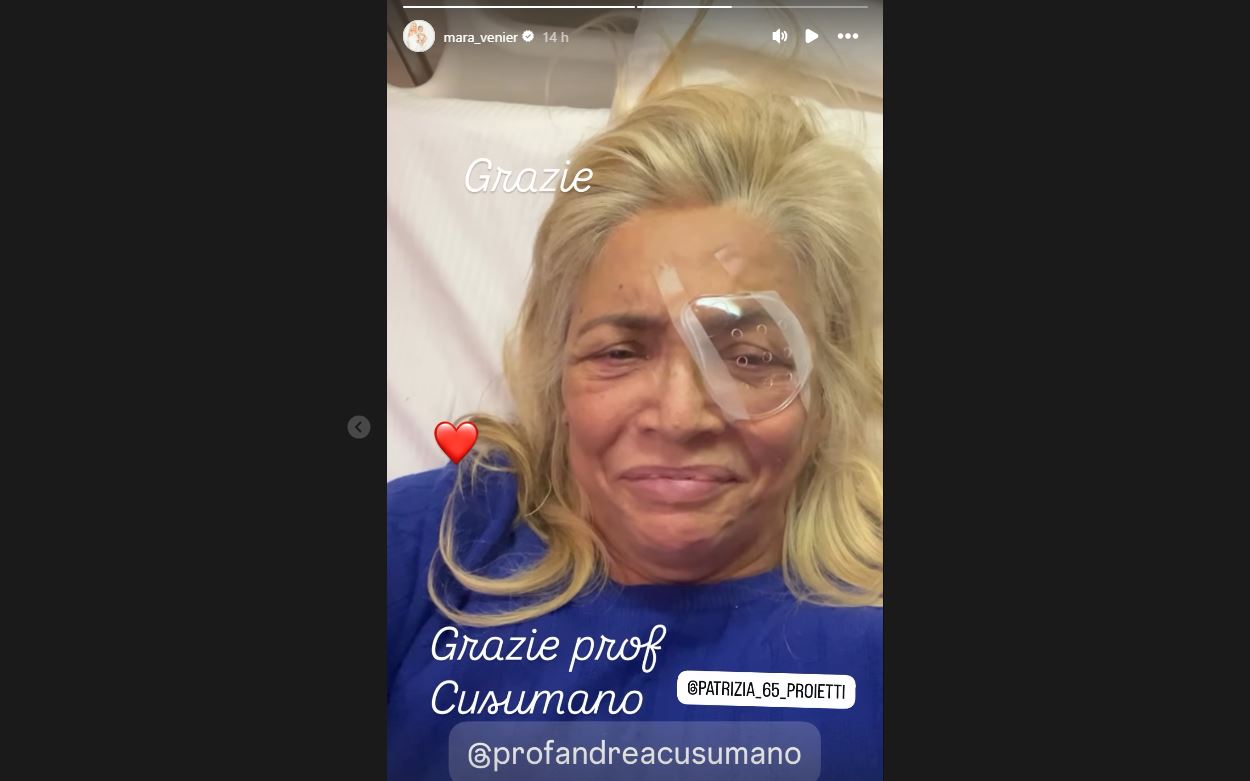 L'anno complicato di Mara Venier si chiude in ospedale: "speriamo sia ...