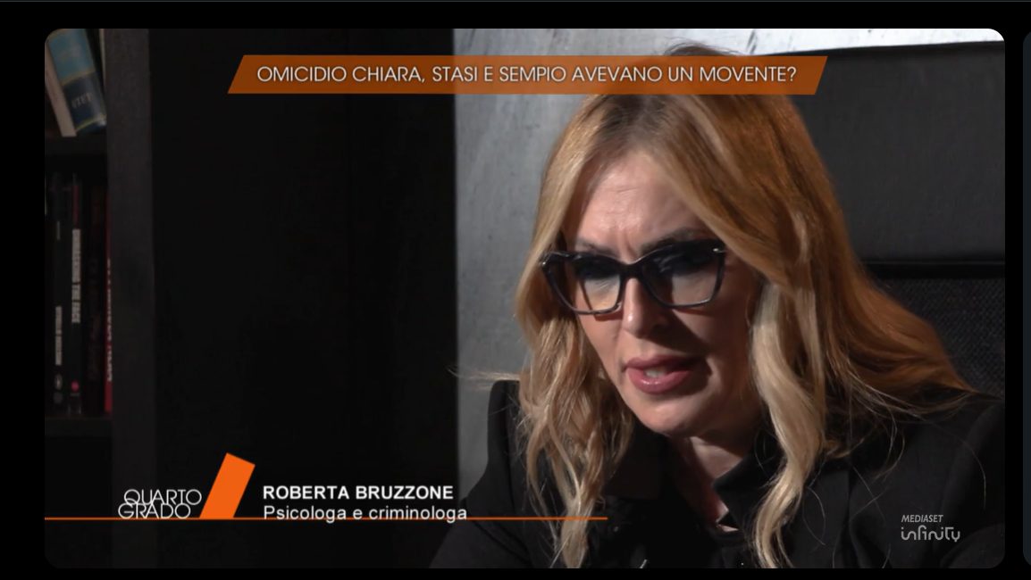 Roberta Bruzzone apre il 2026 in tv a Quarto Grado: il ritorno su Rete ...