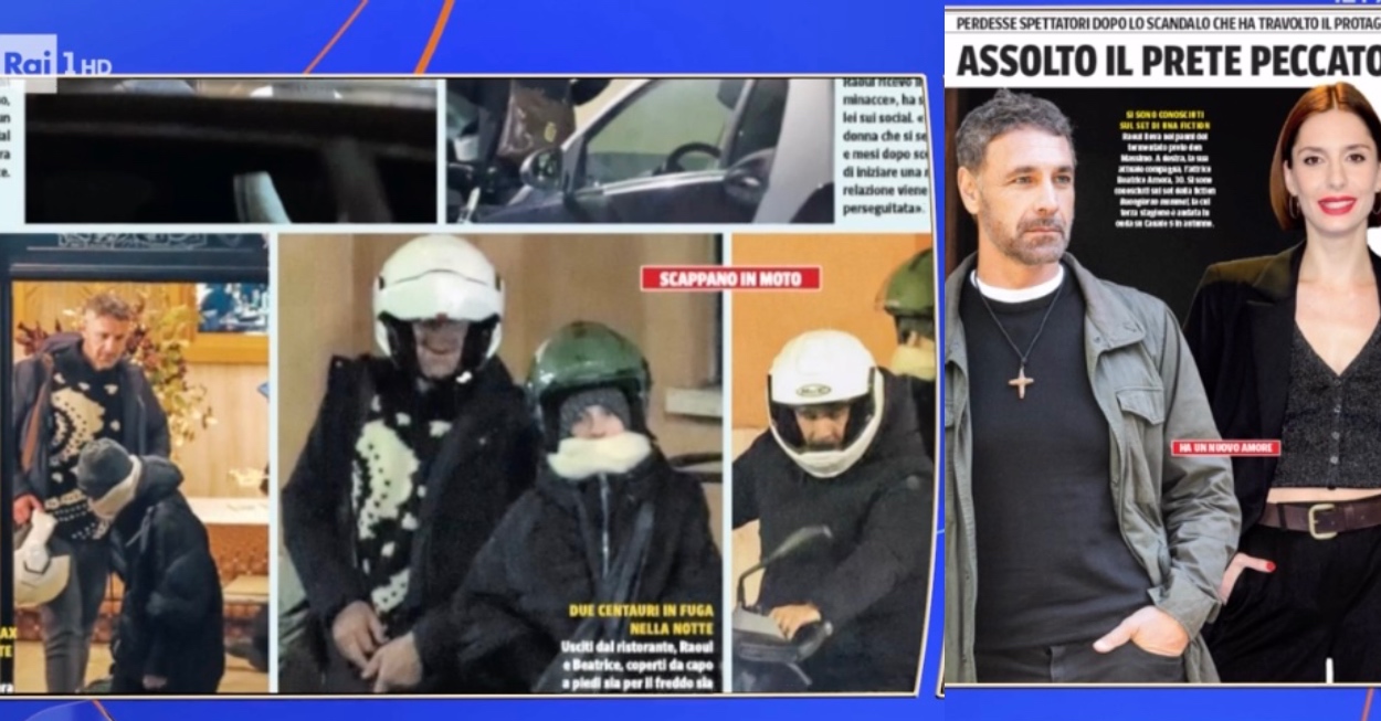 Il pubblico assolve Raoul Bova e la storia con Beatrice Arnera continua ...