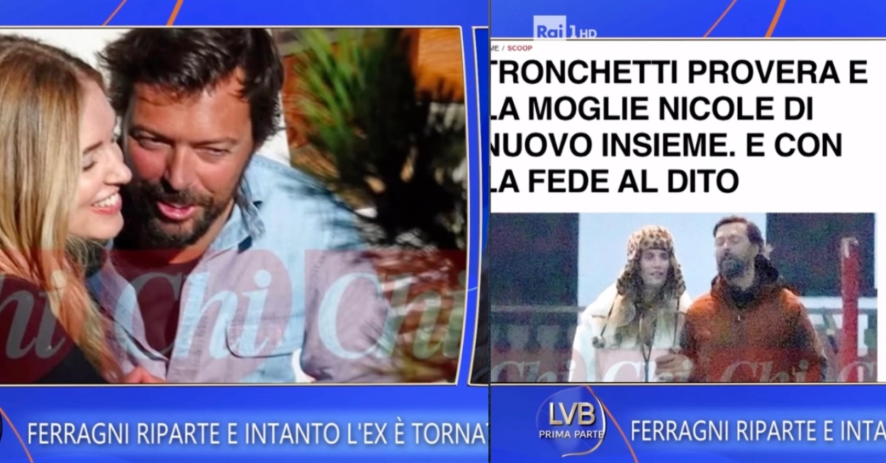 Tronchetti Provera torna con la moglie e fede al dito grazie a Chiara ...