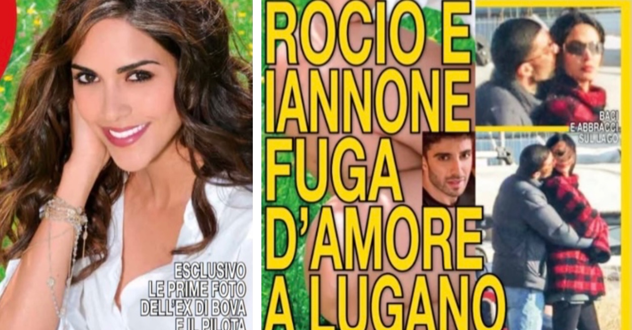 Altra fuga d'amore per Rocio Morales e Andrea Iannone, le foto a Lugano ...