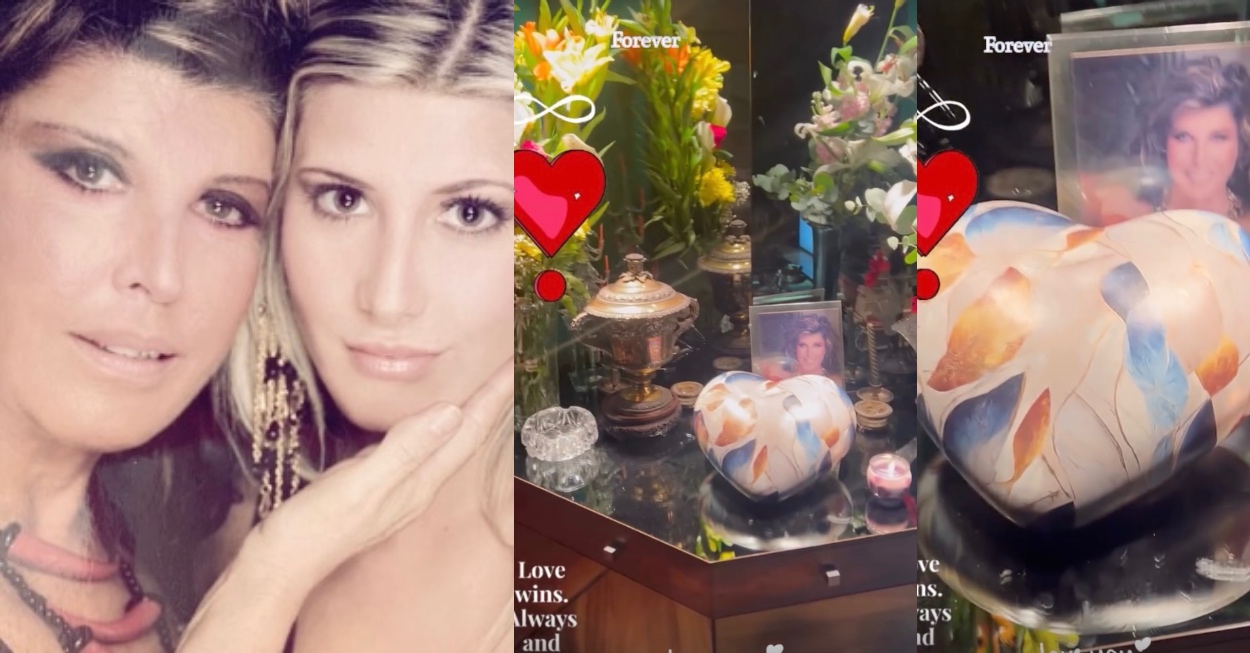 Giada de Blanck, l’altare creato per mamma Patrizia a casa - Ultime ...