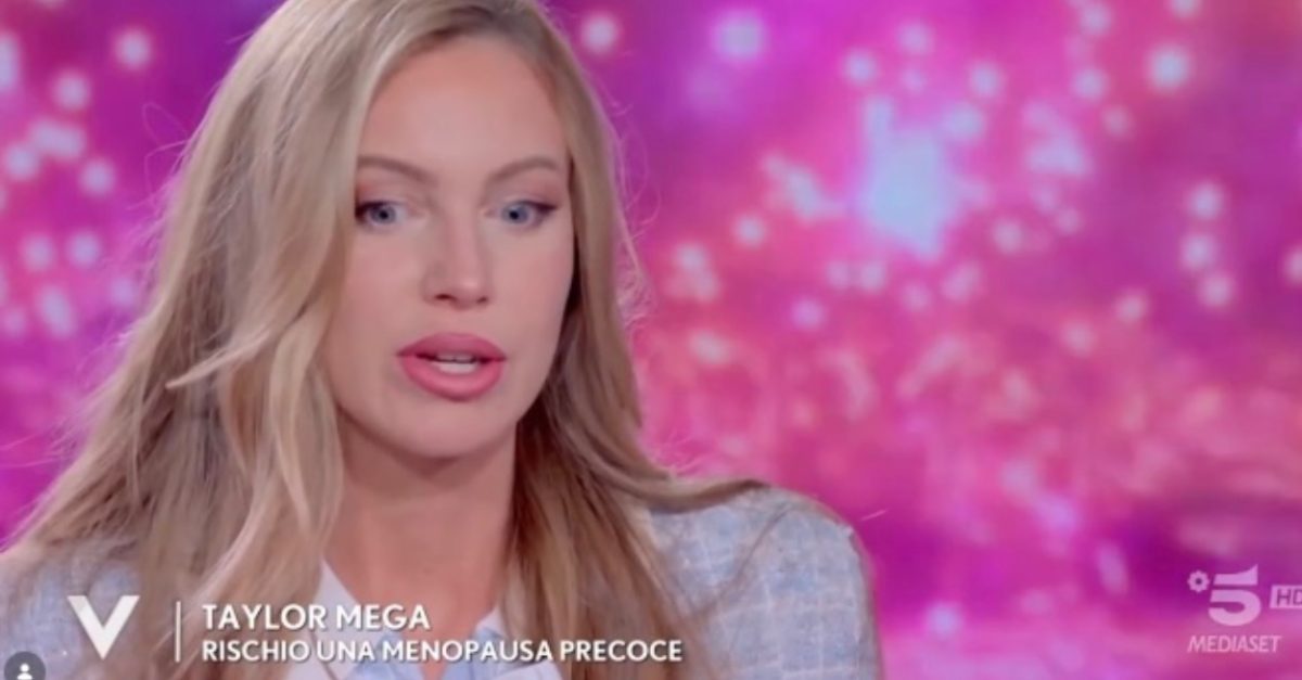 Taylor Mega, l'incubo della menopausa precoce e il timore di non avere ...