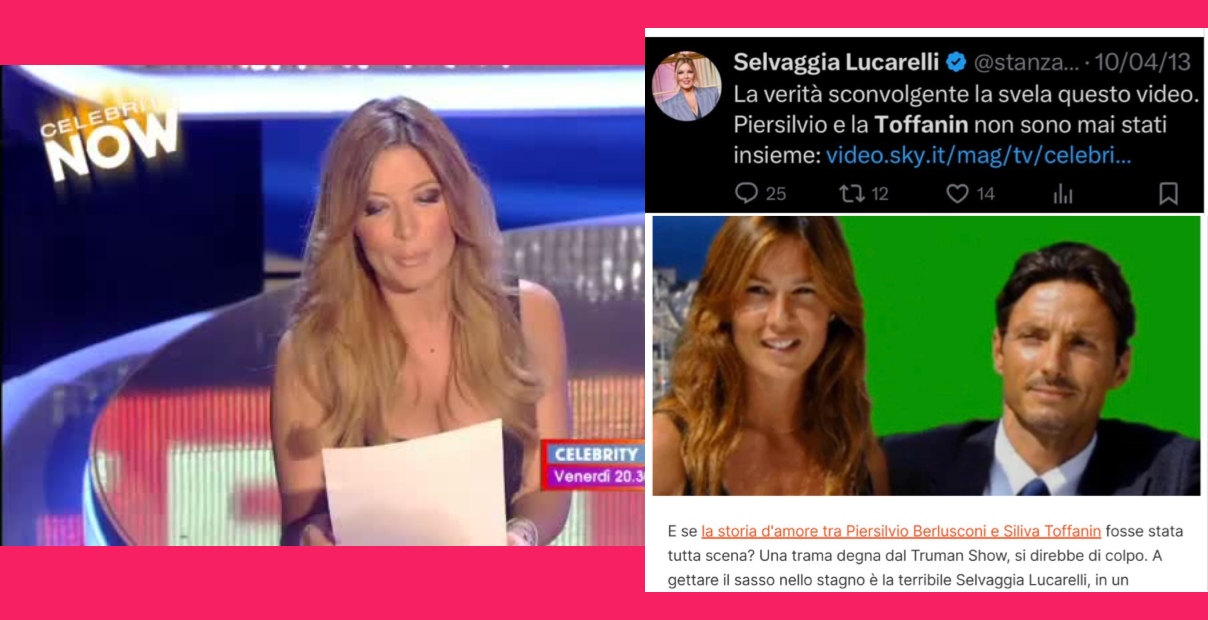 Vi ricordate quando Selvaggia Lucarelli insinuava che Berlusconi e ...