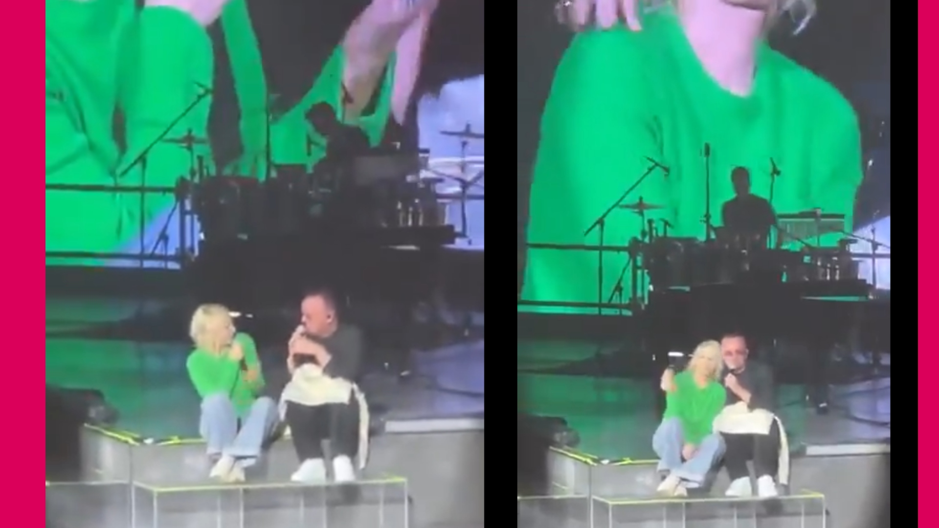 Maria De Filippi sorprende Gigi d'Alessio durante il suo concerto: è ...