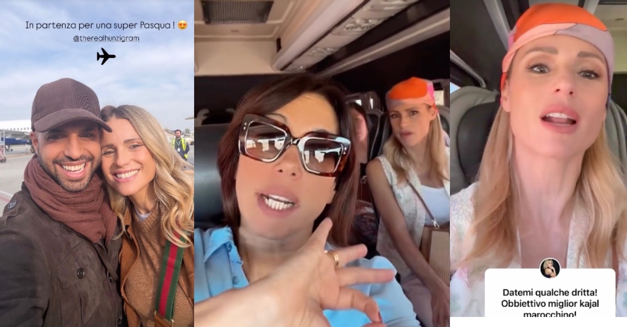 Michelle Hunziker in vacanza in Marocco con Nunzia De Girolamo: Pasqua ...