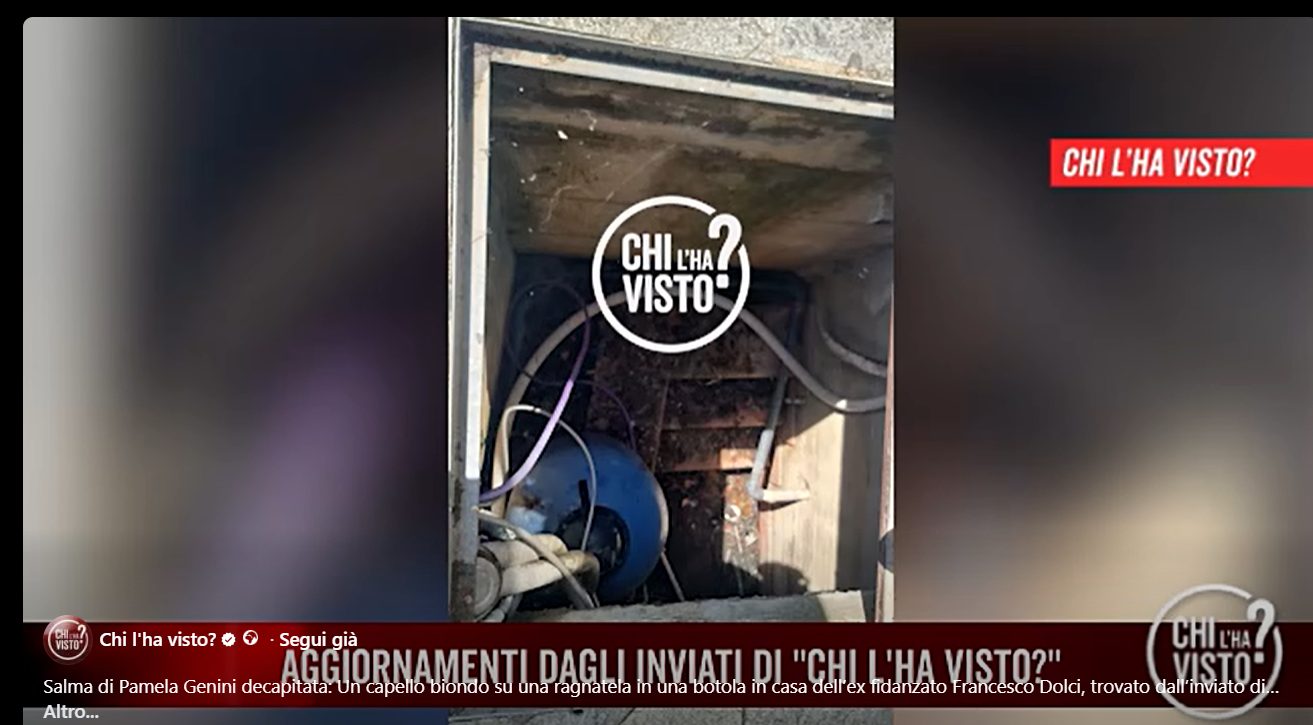 Pamela Genini, un capello biondo in una botola nella casa di Dolci ...
