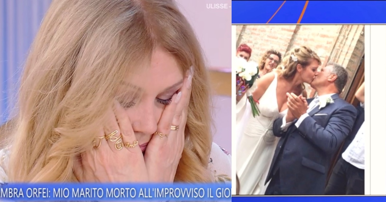 Ambra Orfei dopo anni dalla morte del marito il dolore è lo stesso ...